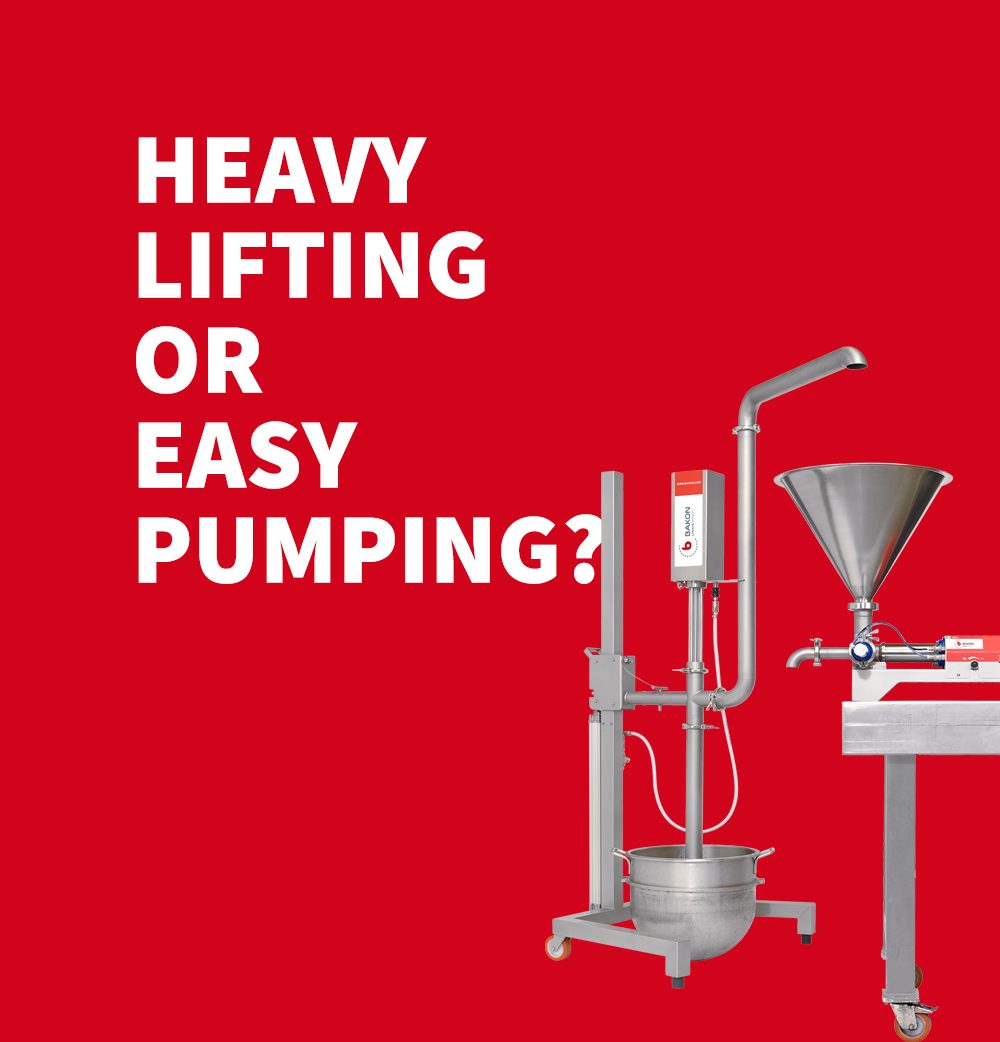 Heavy lifting or easy pumping? With BAKON's Transfer Pump